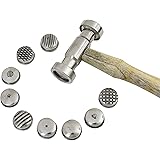 Amazon.com: TEXTURING HAMMER with 9 INTERCHANGEABLE HEADS DESIGN ...