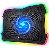 Amazon.com: KLIM Ultimate + RGB Laptop Cooling Pad with LED Rim + New + Gaming Laptop Cooler ...