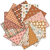 Amazon.com: JarThenaAMCS 12Pcs Fall Cotton Fabric Bundles 18 x 22 Inch ...