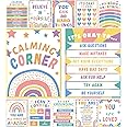 Amazon.com: Qyeahkj 12pcs Pastel Calming Corner Classroom Posters Set ...
