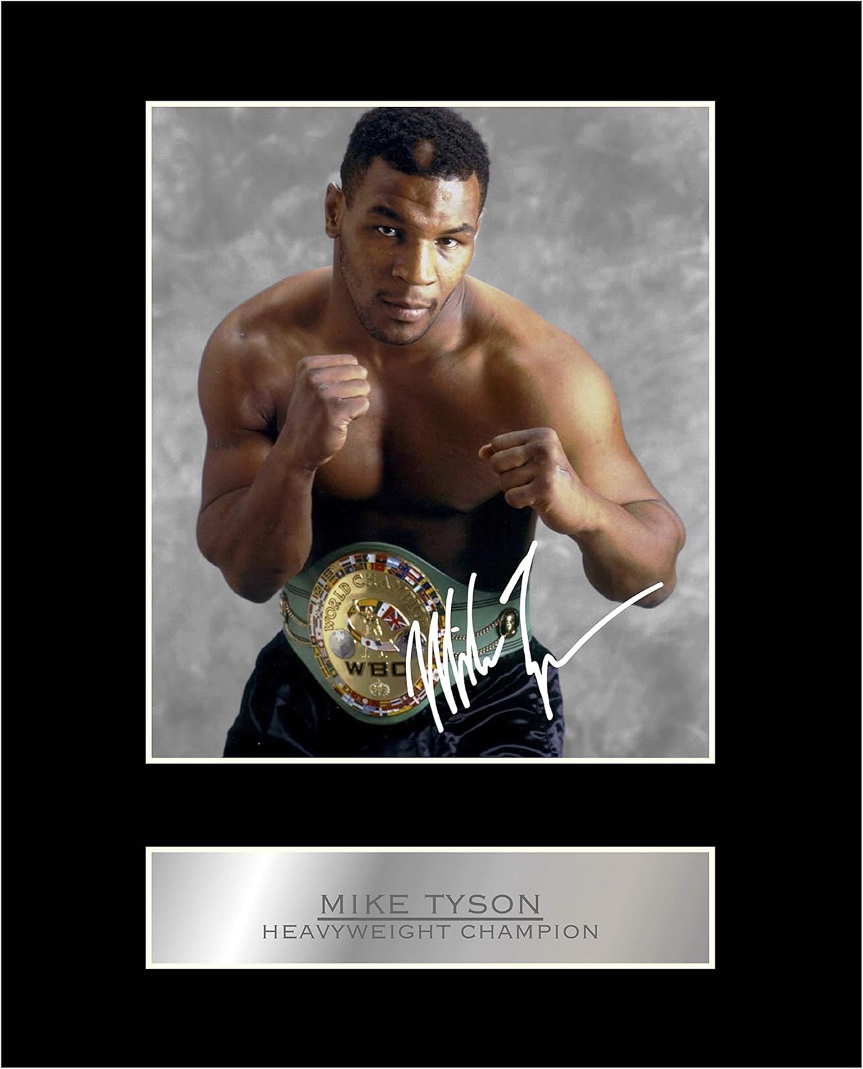 Mike Tyson Photo Display Heavyweight Champion #2 – BigaMart