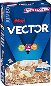 Kellogg's Vector Meal Replacement Cereal, Jumbo Size, 850g: Amazon.ca ...
