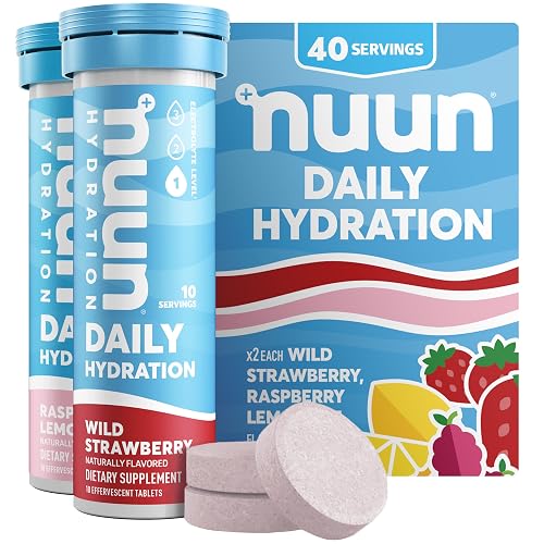 Nuun Daily Electrolyte Tablets with Magnesium, Calcium, Potassium ...