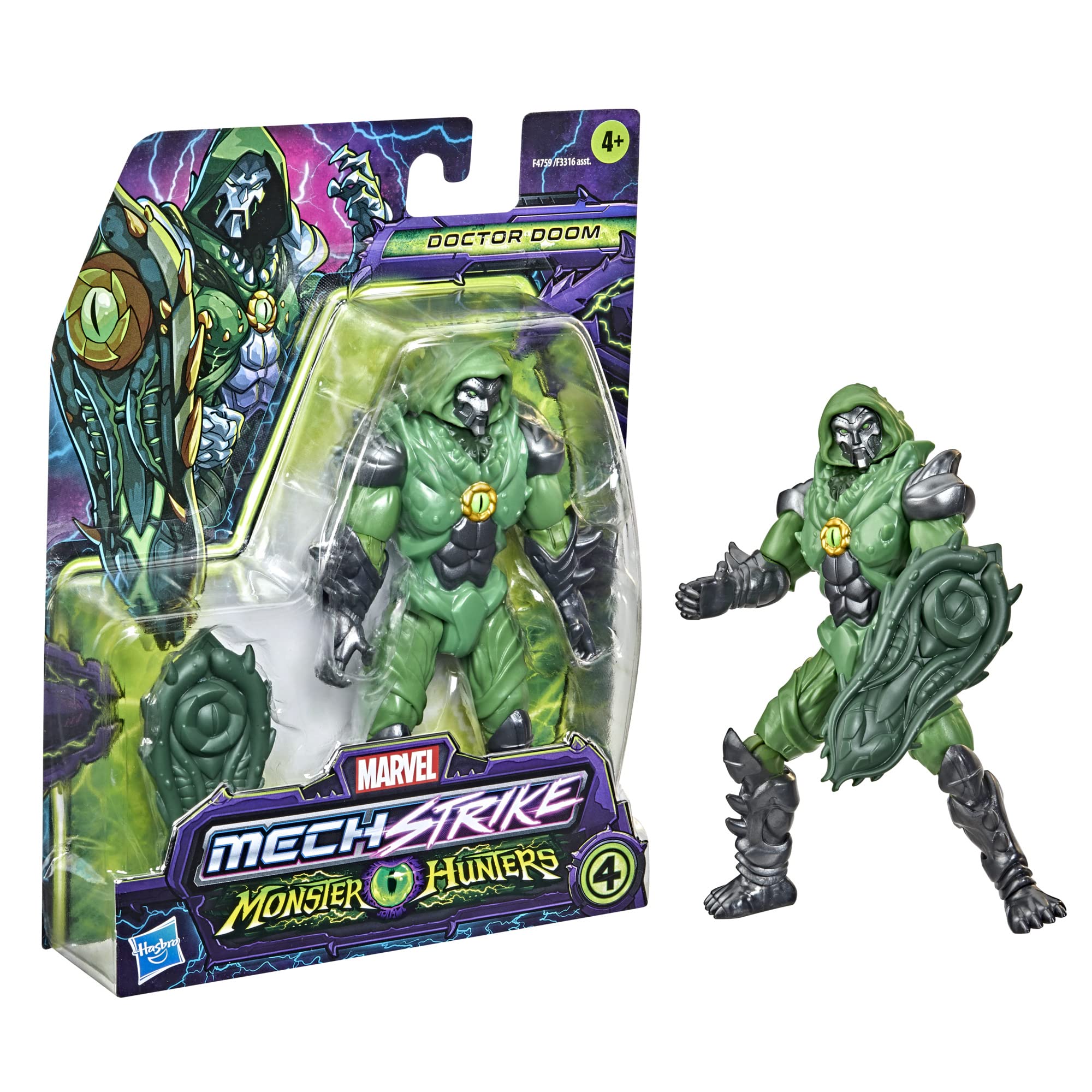 Mua Hasbro Marvel Avengers Mech Strike Monster Hunters Doctor Doom Toy ...