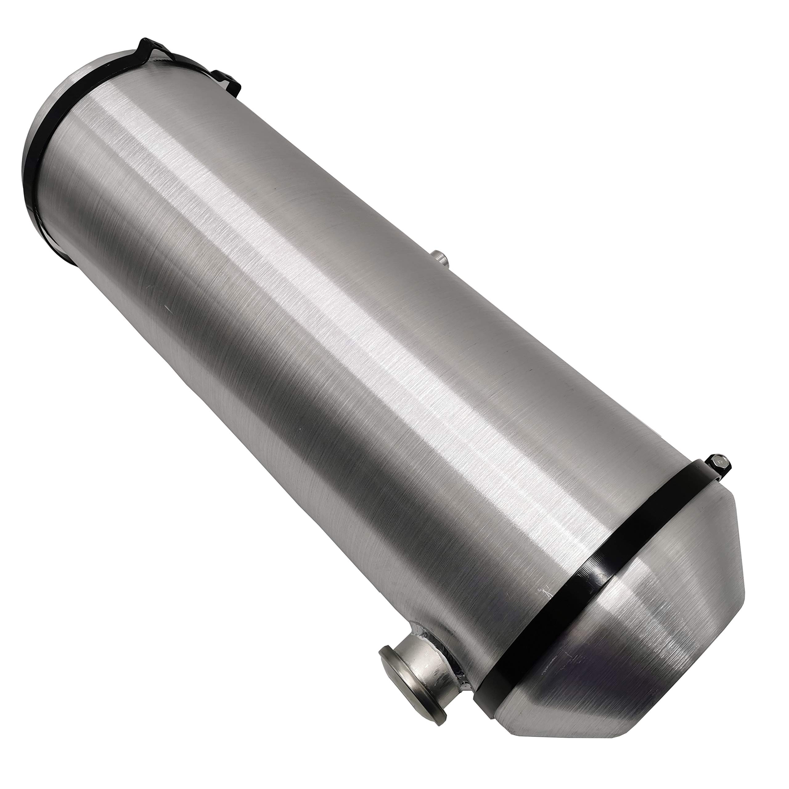 JSD AUTO PARTS 11 Gallons 10" x33" Spun Aluminum Gas Tank / Fuel Tank 3 ...