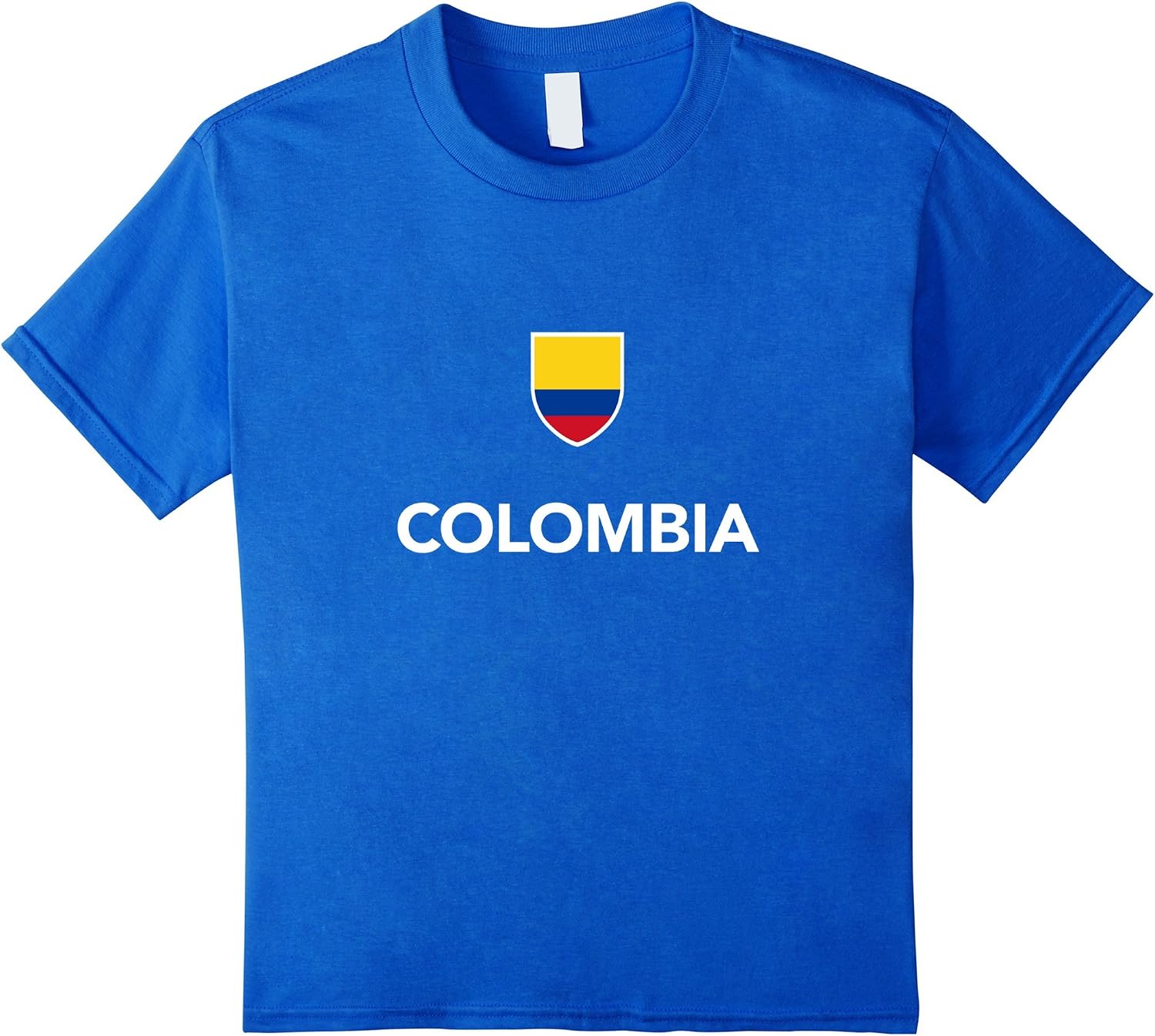National Flags T-Shirts Playera de fútbol de Colombia Colombiano Fútbol ...