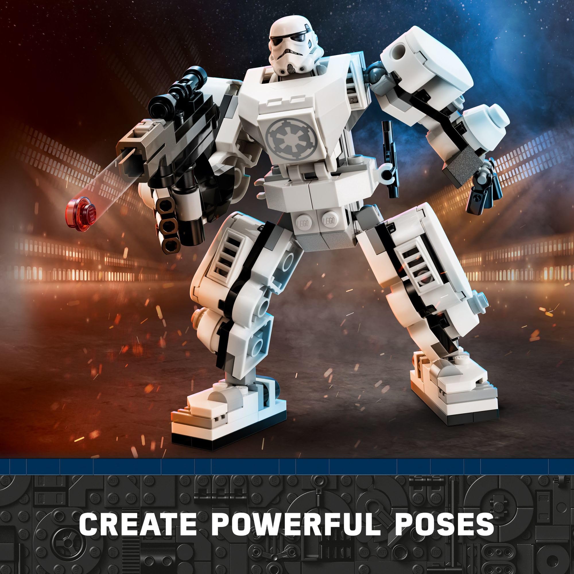 Mua Star Wars Stormtrooper Mech 75370 Star Wars Collectible for Kids ...