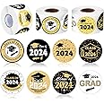 Amazon.com : Weekgrat 1500 Pcs 1.5 Inch Class of 2024 Graduation ...