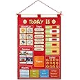 Amazon.com: Harloon Preschool Educational Wall Calendar for Kids ...