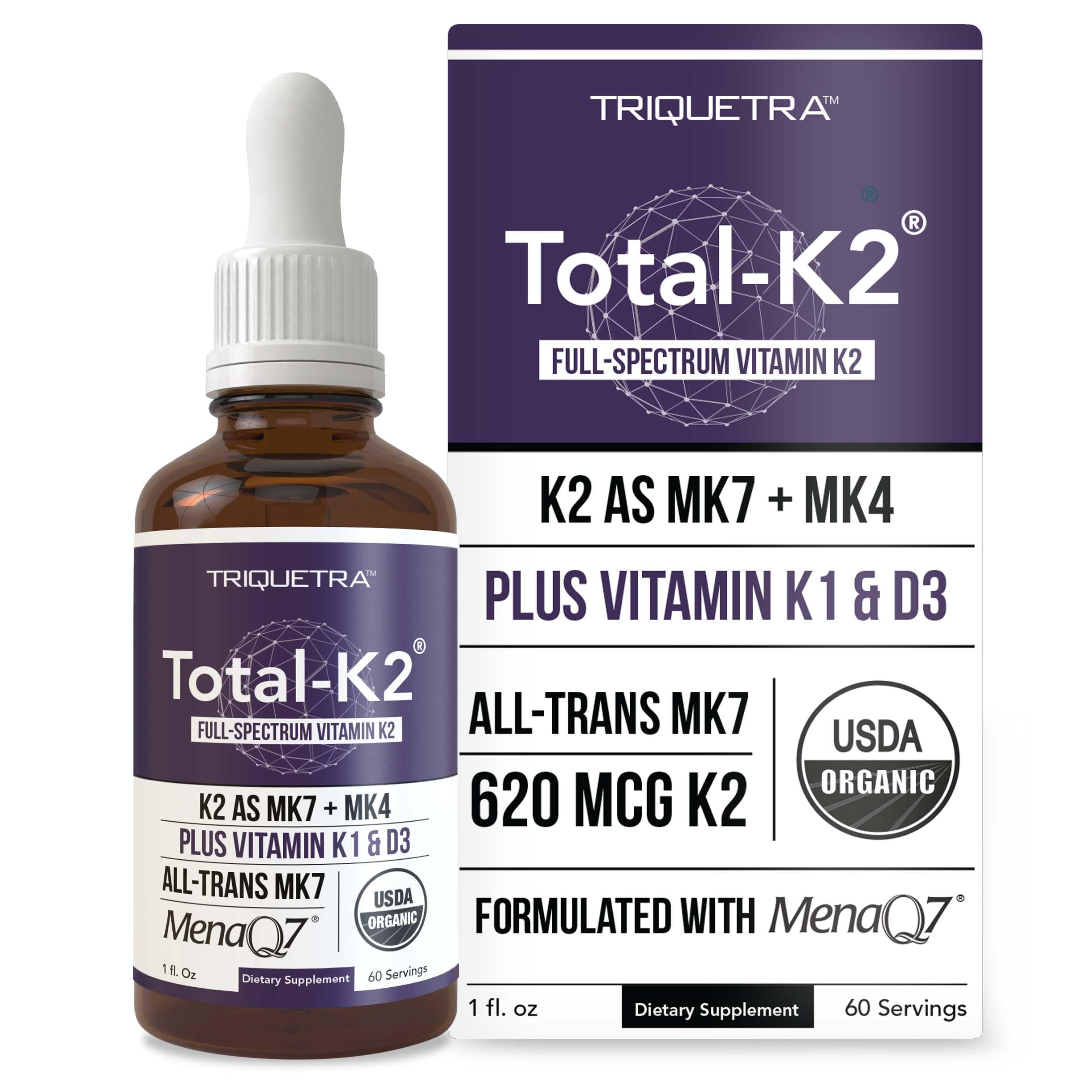 Mua Total K2® | Vitamin K2 as MK7 & MK4 | Plus K1 & Vitamin D3 Cofactor ...