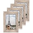 Amazon.com - iRahmen 4 Pack 4x6 Picture Frame Smoke Grey Set with High Definition Glass 4 x 6 ...