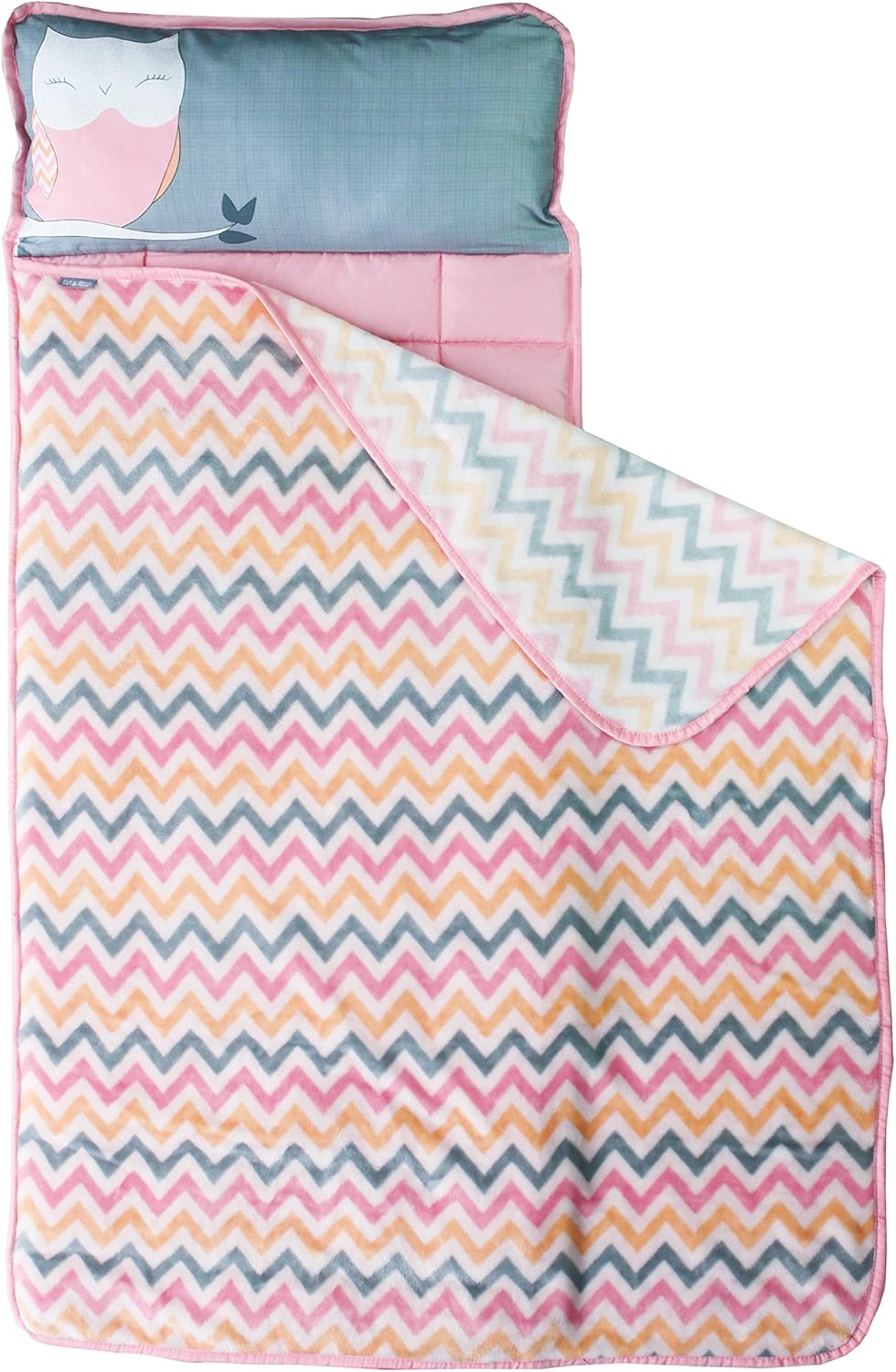 Toddler Nap Mats for Preschool Kinder Daycare – Blanket + Pillow for ...