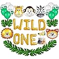 Amazon.com: Wild One Birthday Decorations Kit,16 INCH WILD ONE Balloons ...