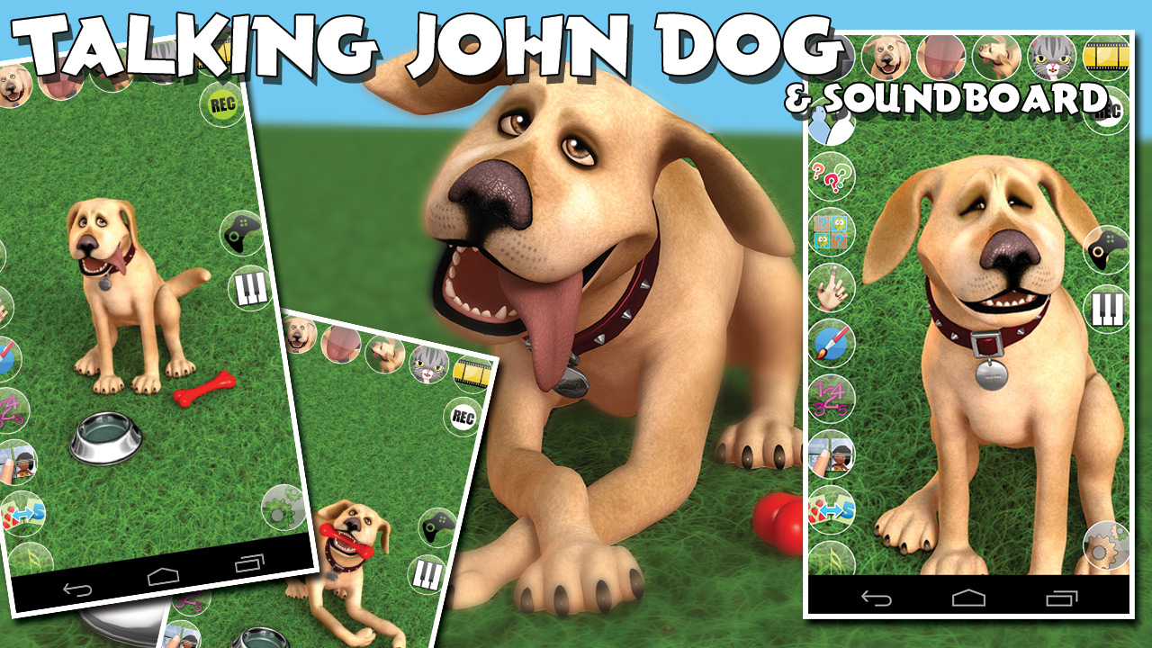 Talking John Dog Free:Amazon.com:Appstore for Android