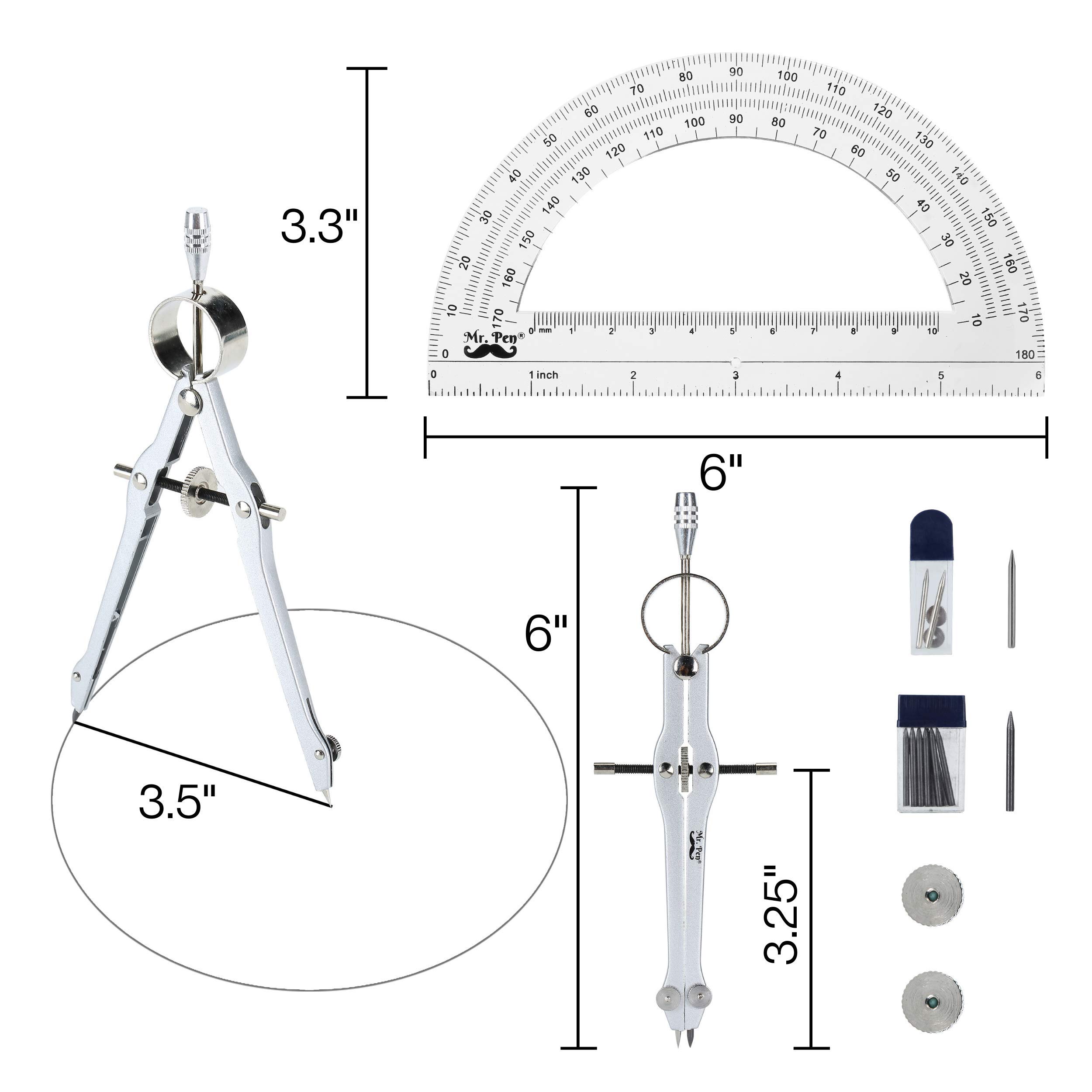 Mua Mr. Pen- Protractor and Compass Set, Compass Protractor Set ...