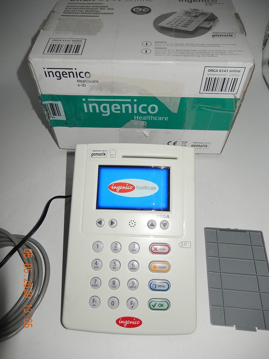 ORGA 6141 ONLINE von "Ingenico Group" eGK eHealth-BCS ...