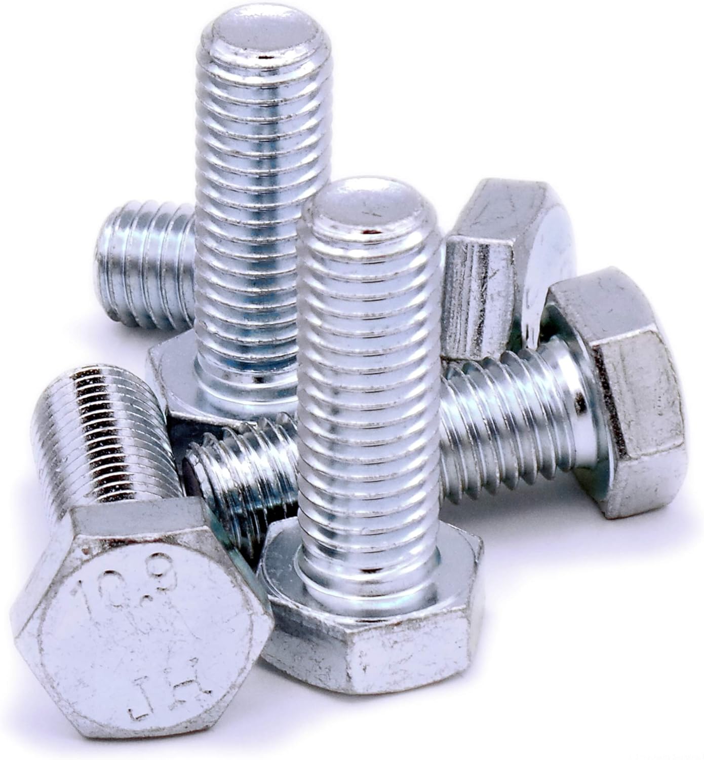 M14 (14mm x 40mm) Hex Bolt (Fully Threaded Setscrew) - Steel (Pack of 5 ...