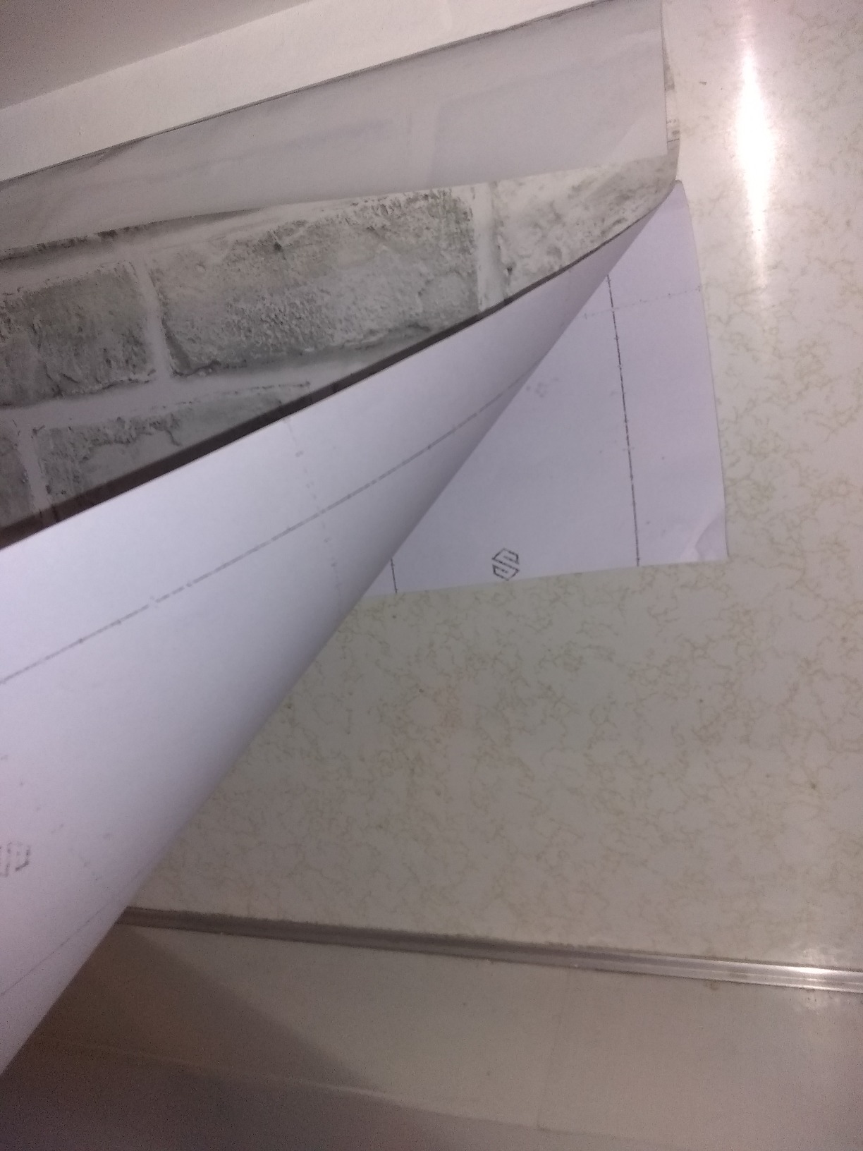 $1/mo - Finance Yancorp 10ft Brick Contact Paper Peel and Stick ...