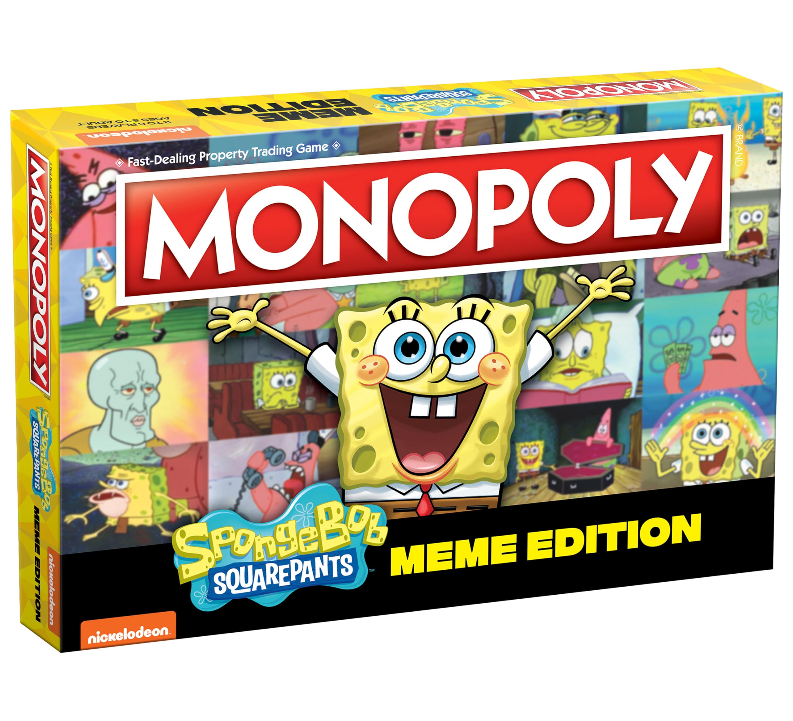 Mua MONOPOLY SpongeBob SquarePants Meme Edition | Based on Nickelodeon ...