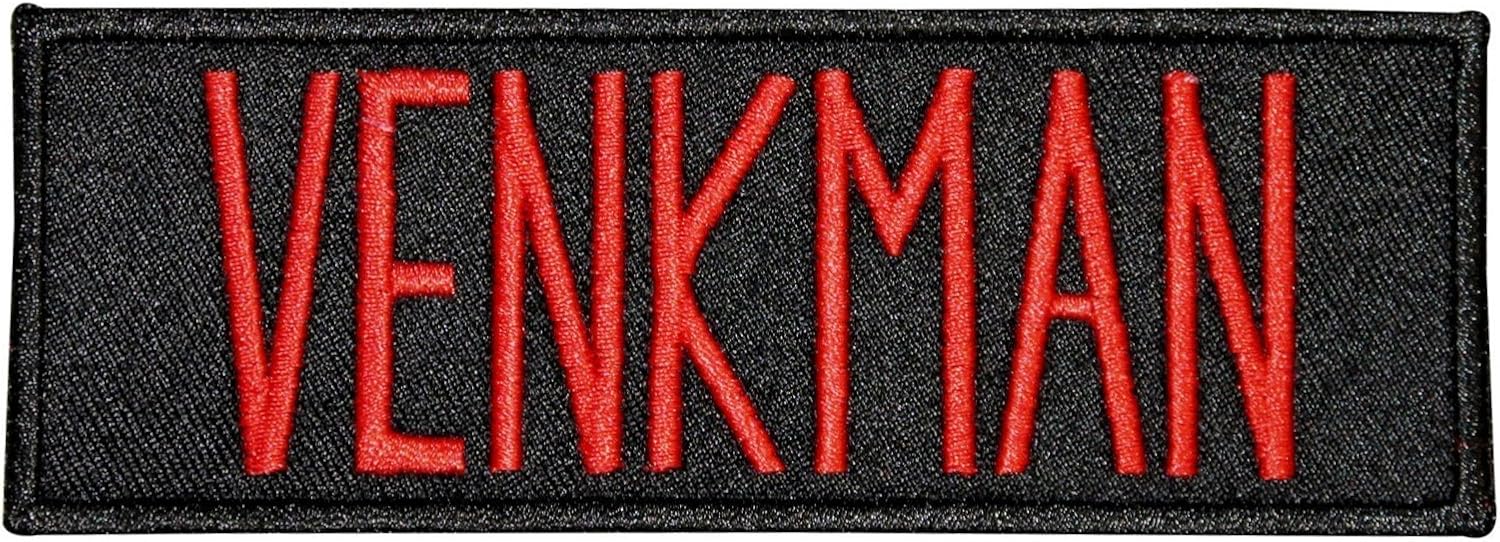 Amazon.com: Ghostbusters Venkman Name Tag Iron On Uniform Embroidered ...