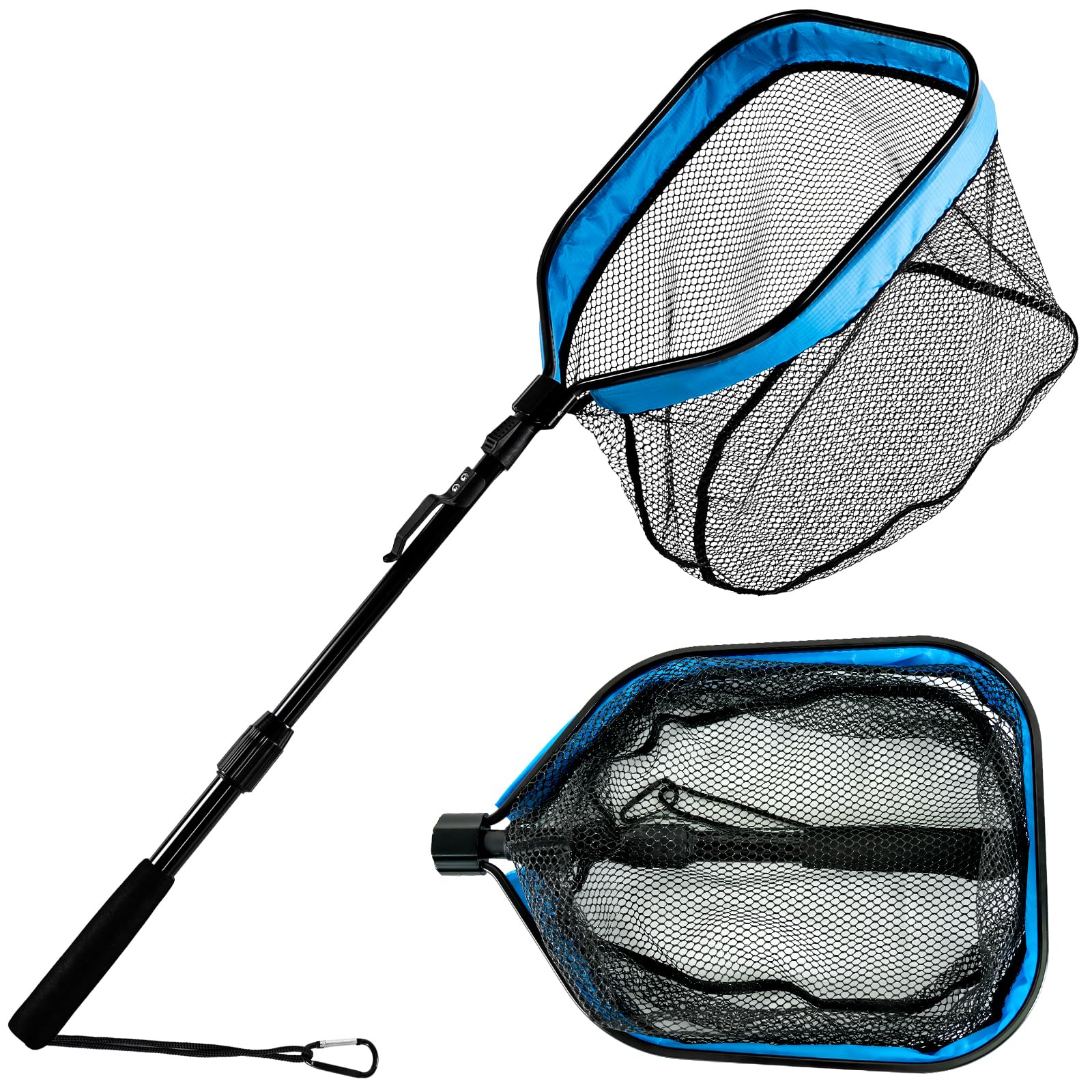 Floating Fishing Net for Steelhead, Salmon, Fly, Kayak, Bass,Trout ...