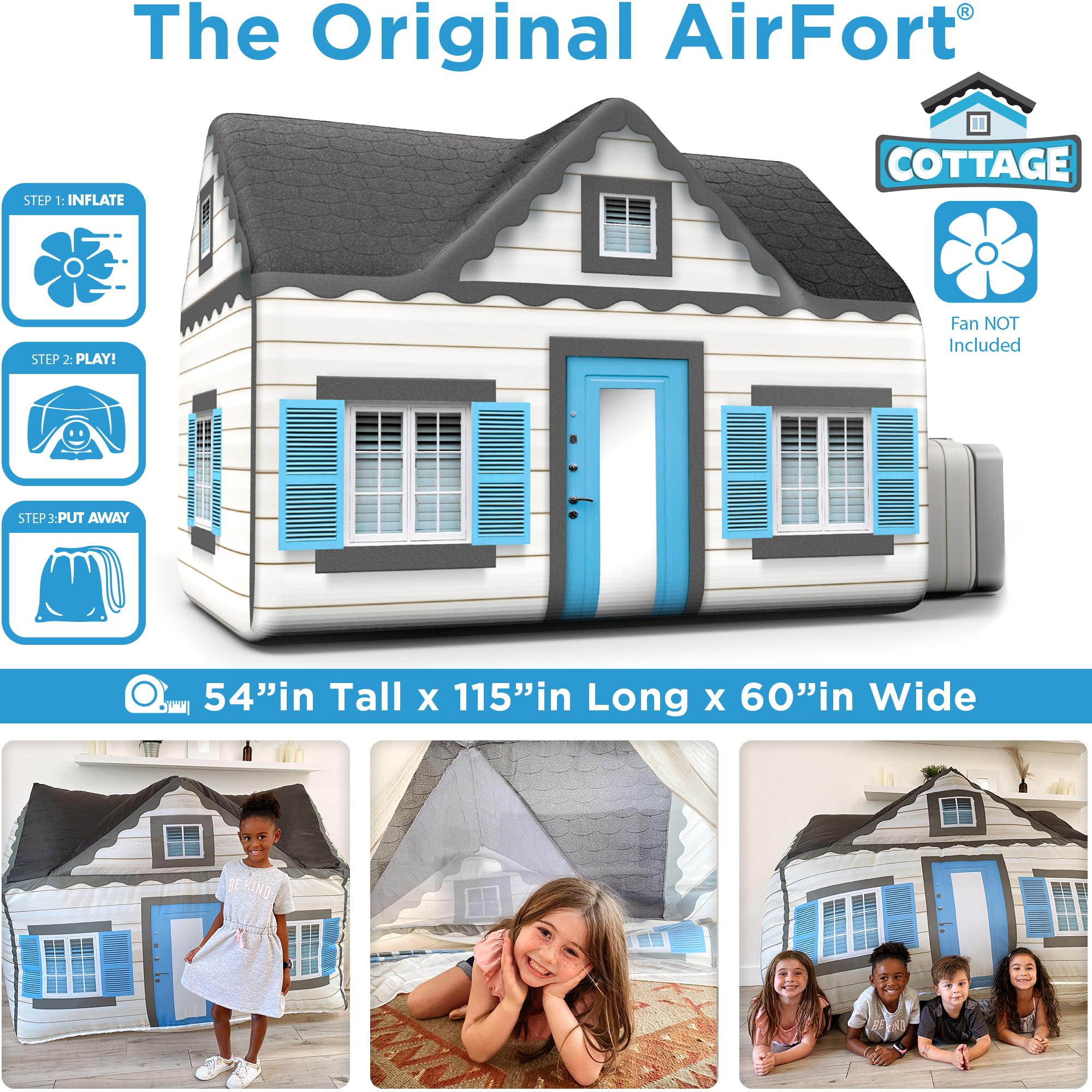 Mua The Original Patented AirFort - Build A Fort in 30 Seconds ...