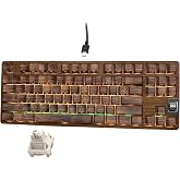 Amazon.com: Womier 75% Mechanical Keyboard Wireless with QMK/VIA, WD75 ...
