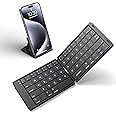 Amazon.com: Samsers Foldable Bluetooth Keyboard Portable Folding Keyboard for Travel ...