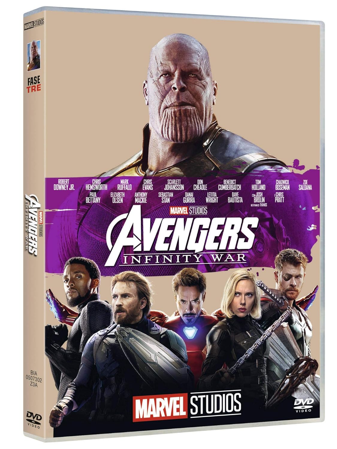 Avengers Infinity War 10° Anniversario Marvel Studios dvd DVD: Amazon ...