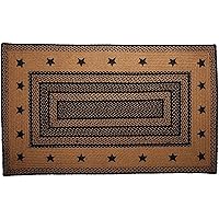 Amazon.com: VHC Brands Farmhouse Jute Rectangular Rug 27x48 Country ...