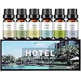 Amazon.com: Hotel Diffuser Oils Gift Set - 6x10ML Luxury Hotel Scent Essential Oils Set for ...