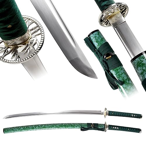 JIHPEN sword,Full Tang Katana 41-inch Katana,Handmade Samurai Sword ...