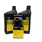 Amazon.com: John Deere Original Equipment Double Oil Change Kit - (4 ...