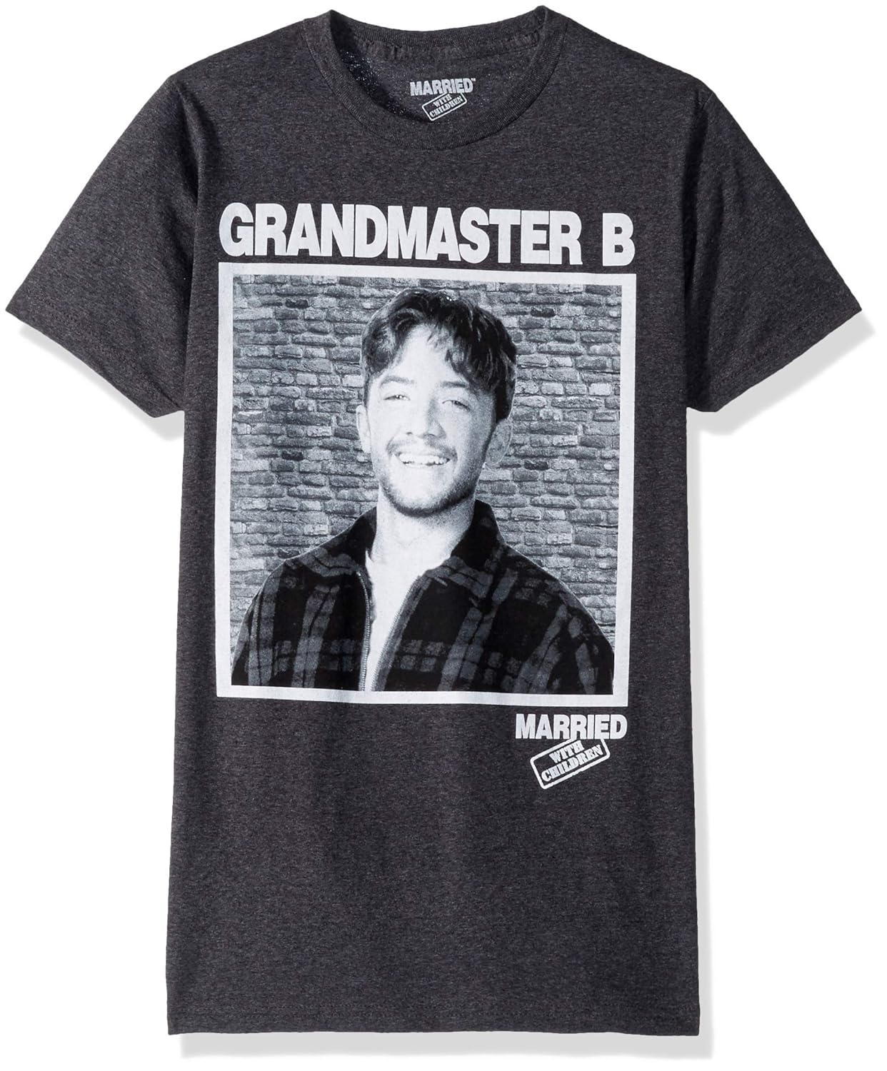 Buy Married with Children Men's Grandmaster B Graphic T-Shirt, Dark ...