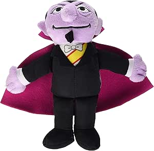 Playskool Friends Sesame Street Bean Bag Buddies The Count Plush, Brown ...