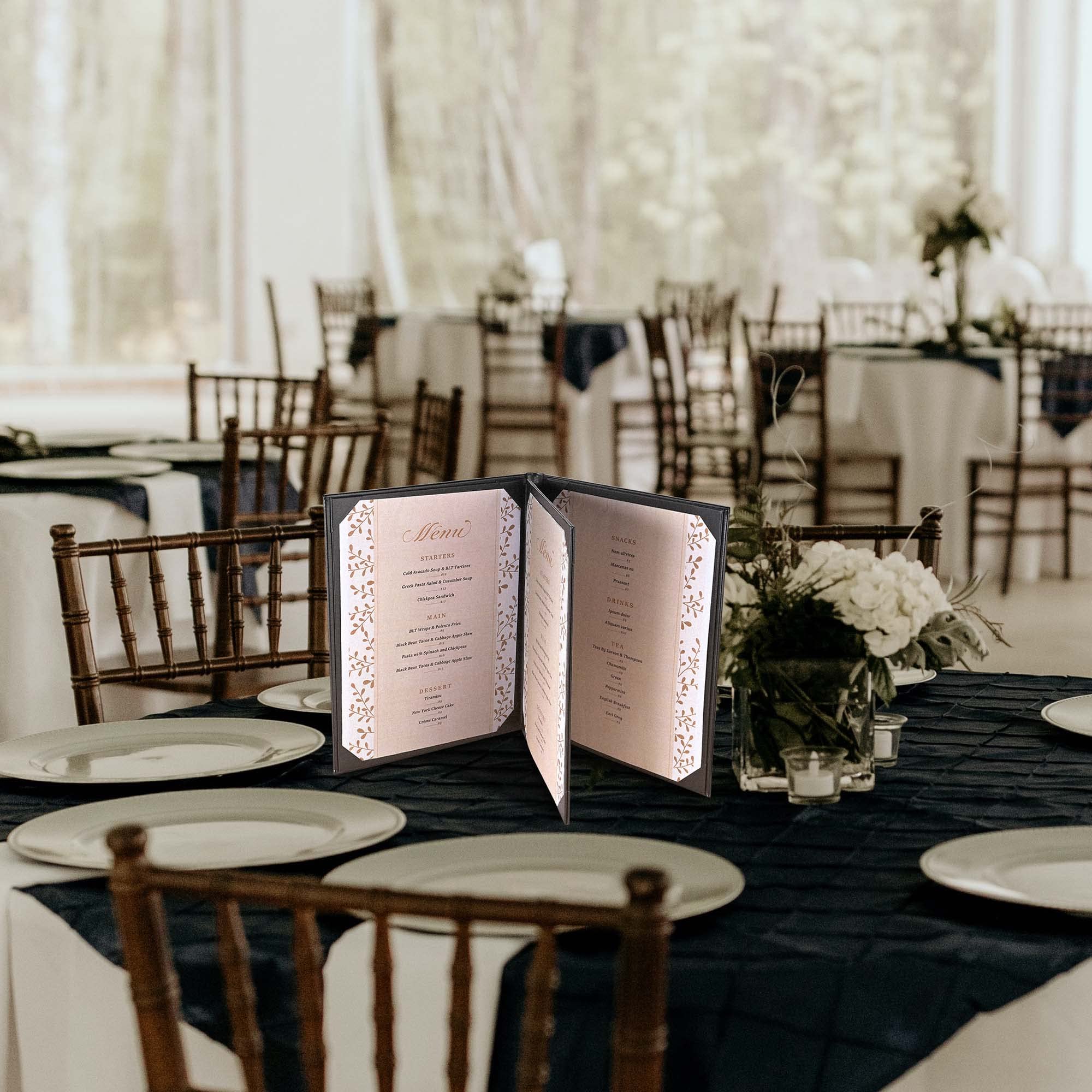 Mua WeChef 10 Packs Menu Covers 8.5"x11" 4 Views Leather Book Style ...
