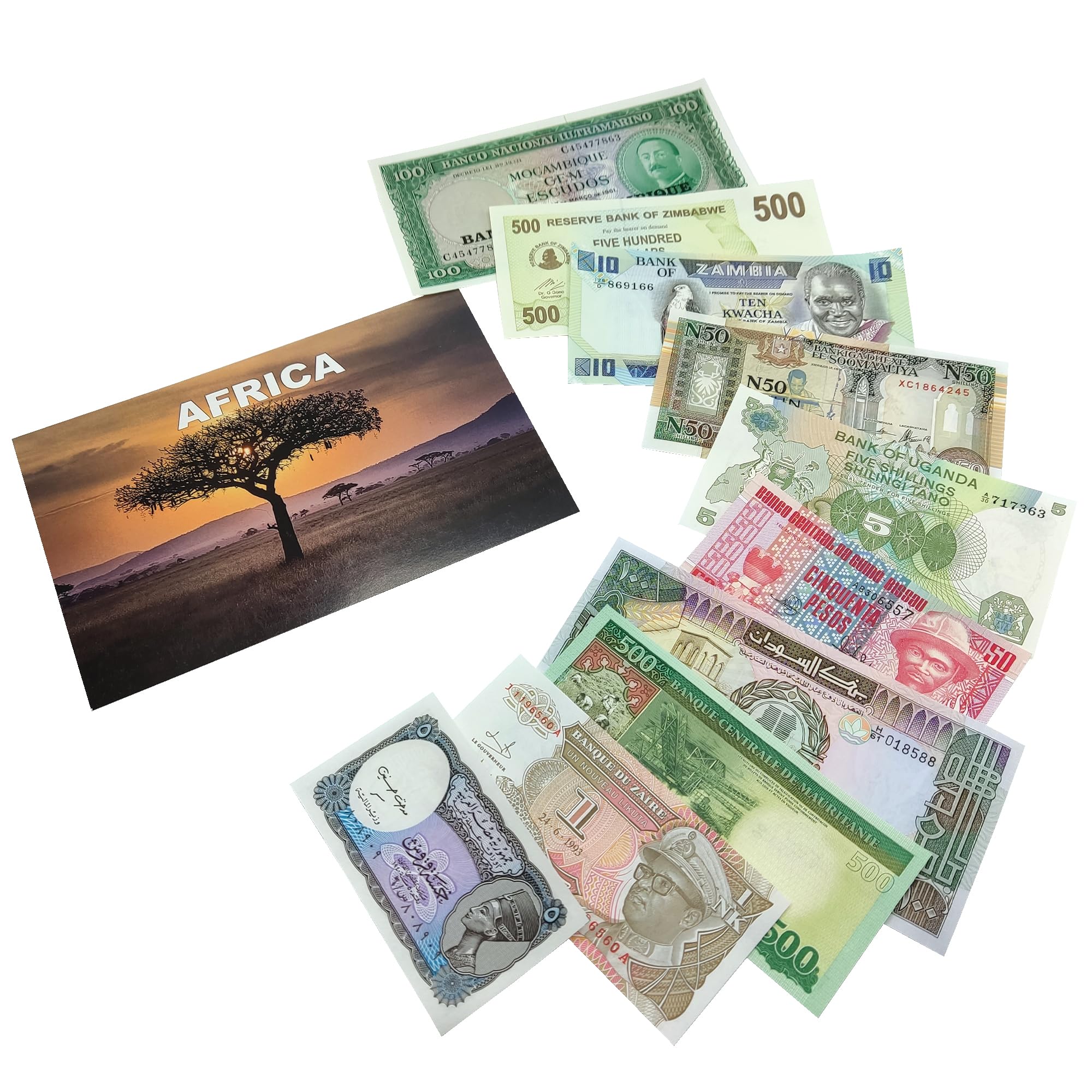 Mua IMPACTO COLECCIONABLES World Paper Money: 10 Banknotes from Africa ...