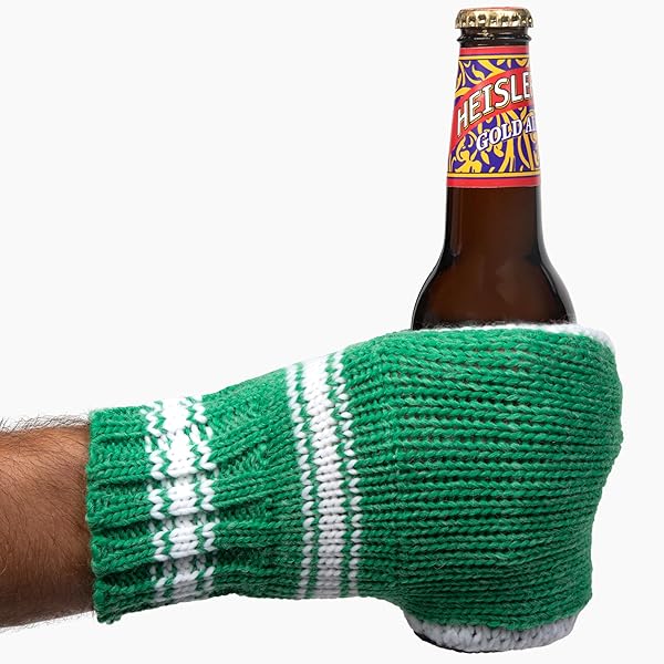Hockey Glove Beer Holder