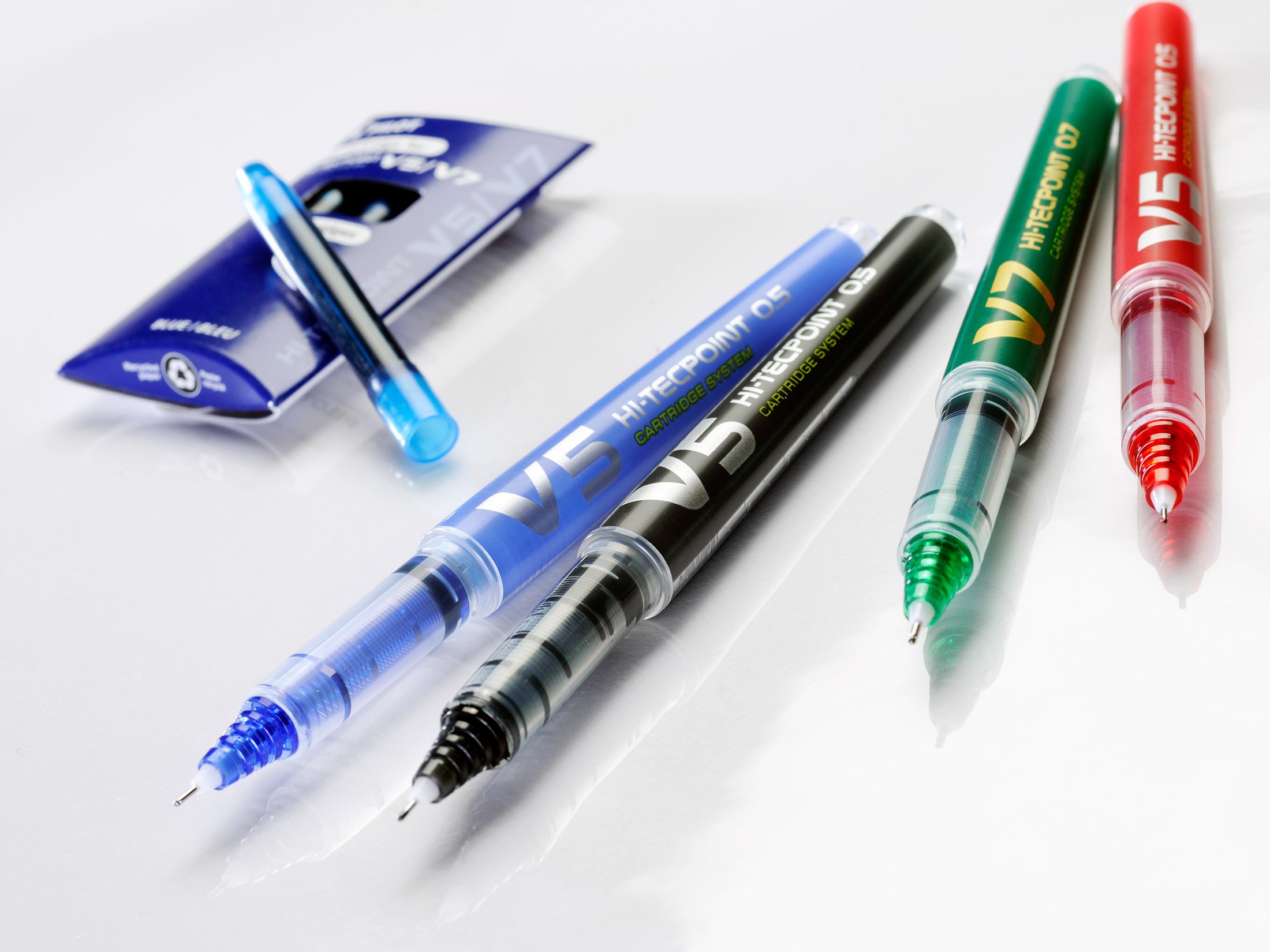 Pilot V7 Cartridge System Liquid Ink Rollerball 0 7 Mm Tip Single Pen