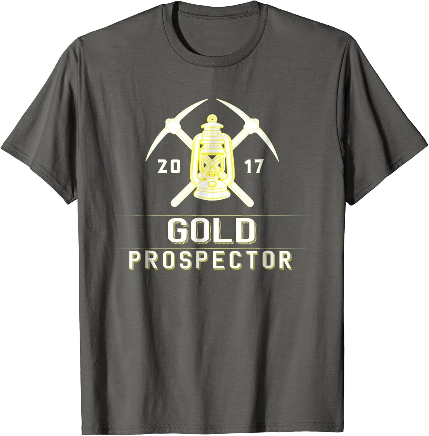 Amazon.com: Gold Panning Mining Shirt Prospecting miners Tee Shirts ...