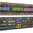 Amazon.com: Classroom Banner Growth Mindset Poster for Classroom ...