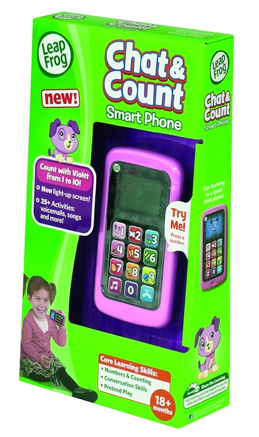 LeapFrog Mobile Phone, Speak And account Purple: Amazon.co.uk: Toys & Games