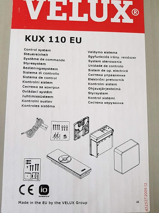 VELUX Steuereinheit KUX 110 EU, Einzelsteuerung: Amazon.de: Baumarkt