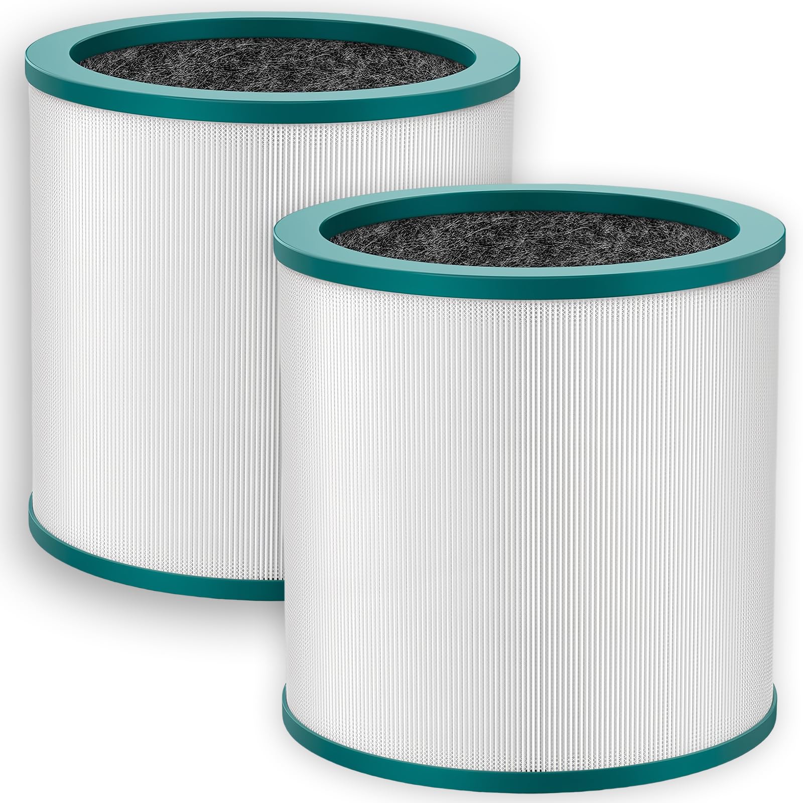 2 Pack TP01 TP02 HEPA Air Purifier Filter Replacement Compatible with ...