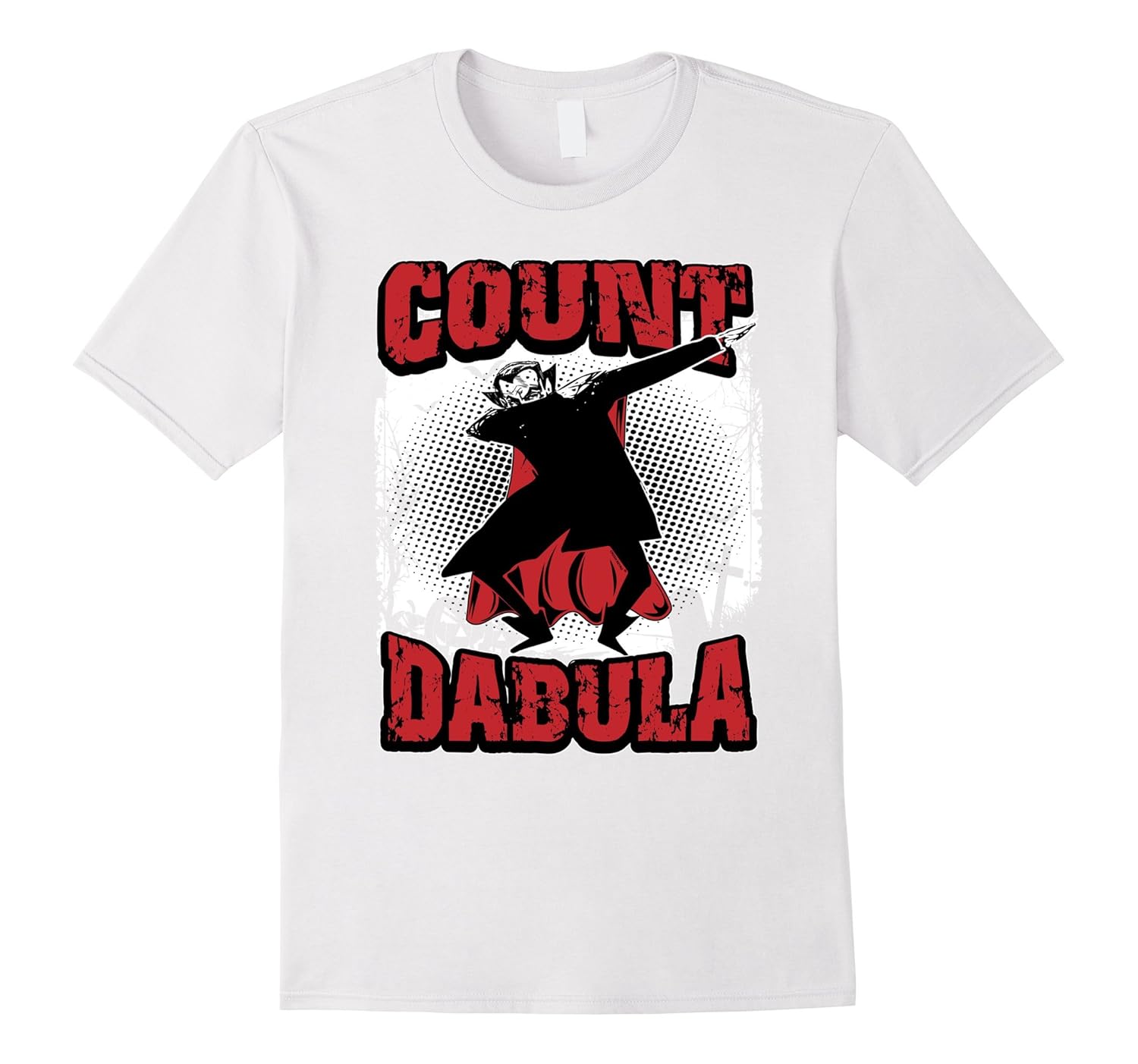 Funny Cute Halloween Dabbing Vampire Count Dabula Tee Shirt-T-Shirt ...