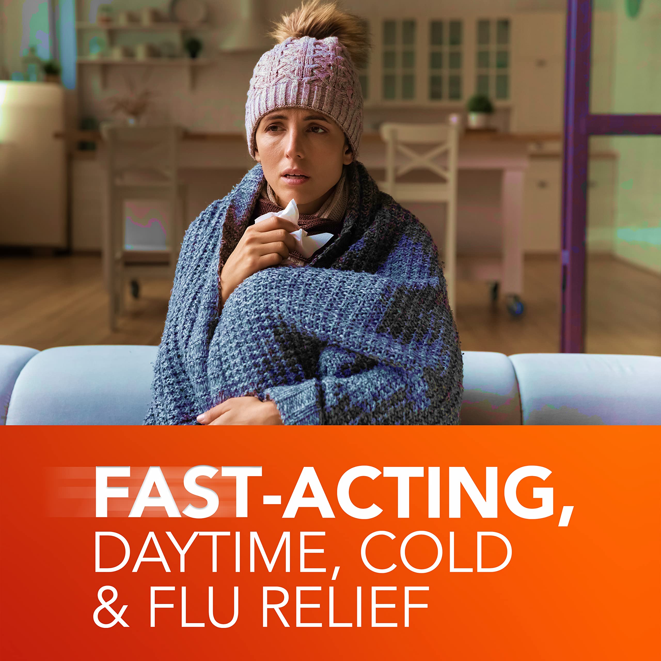 Mua DayQuil VapoCOOL SEVERE Cold & Flu + Congestion Medicine, Non ...