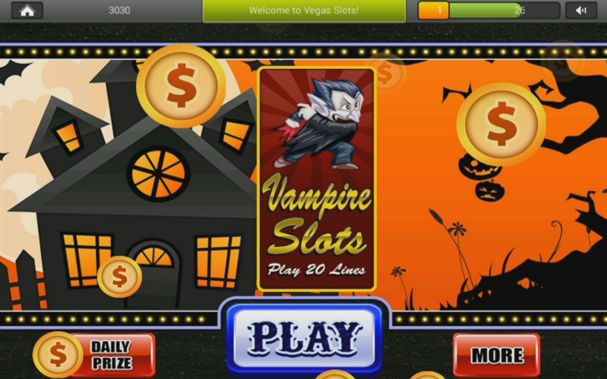 Viva Vampire Slots in Gamehouse Casino Las Vegas Halloween Games for ...