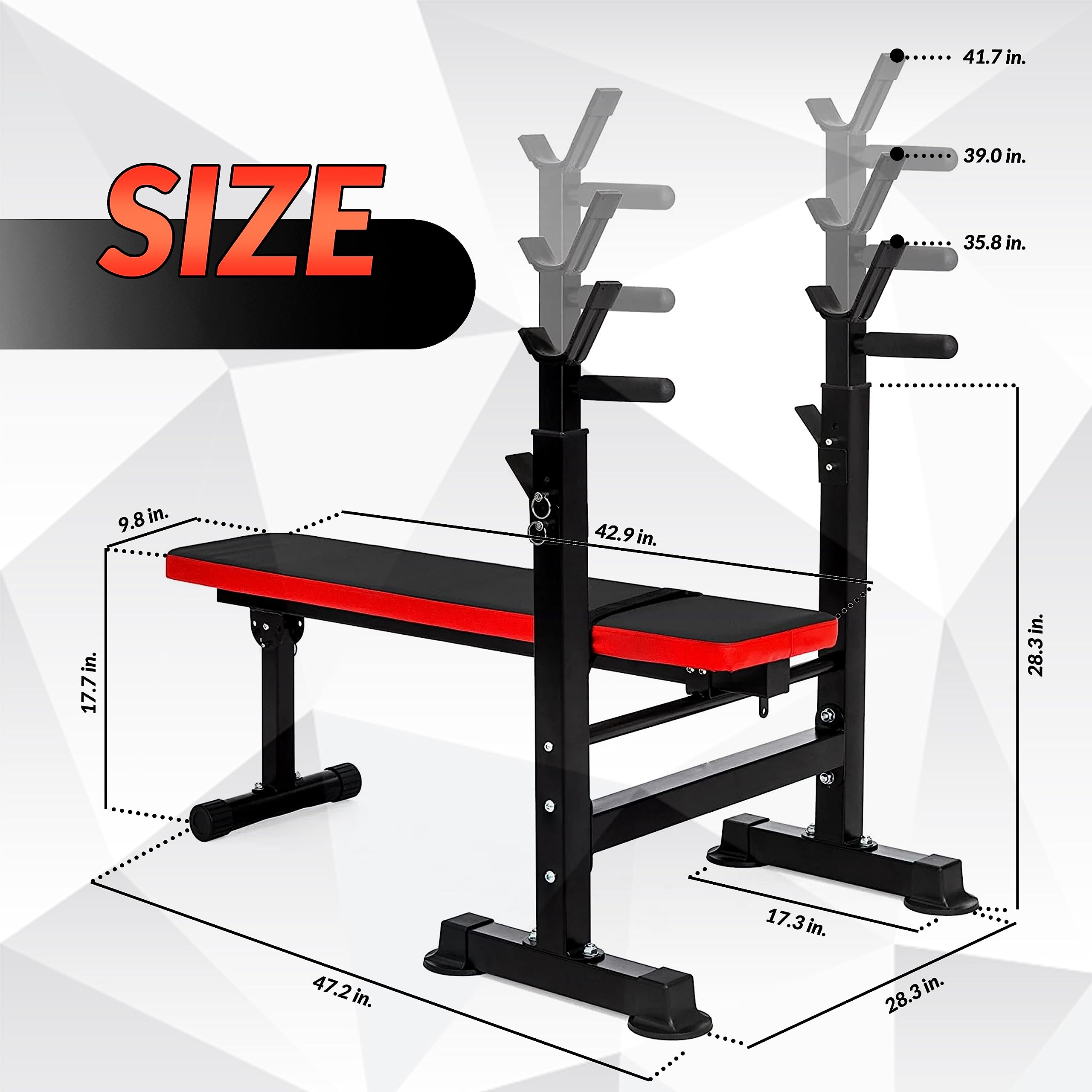 Mua Signature Fitness Adjustable Folding Multifunctional Workout ...