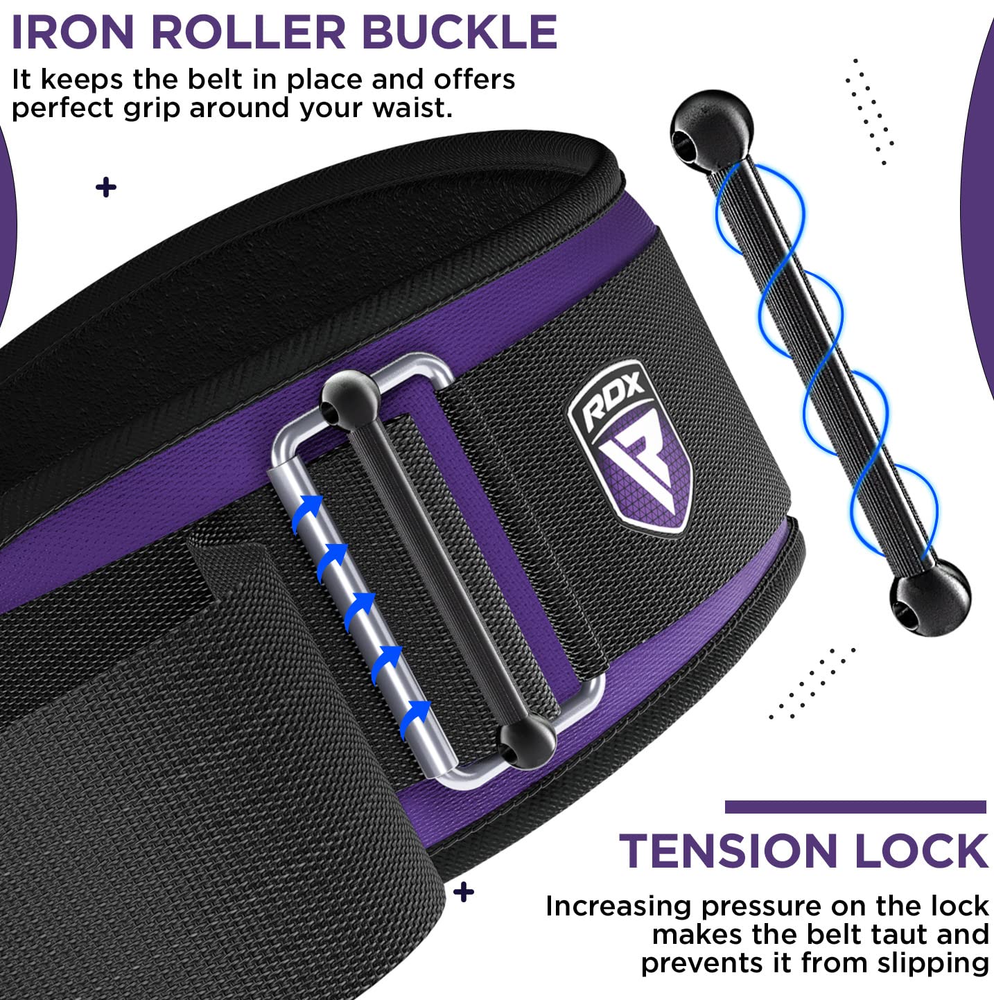 Mua RDX Women Weight Lifting Belt 6.5” Curved Padded Back Lumbar ...