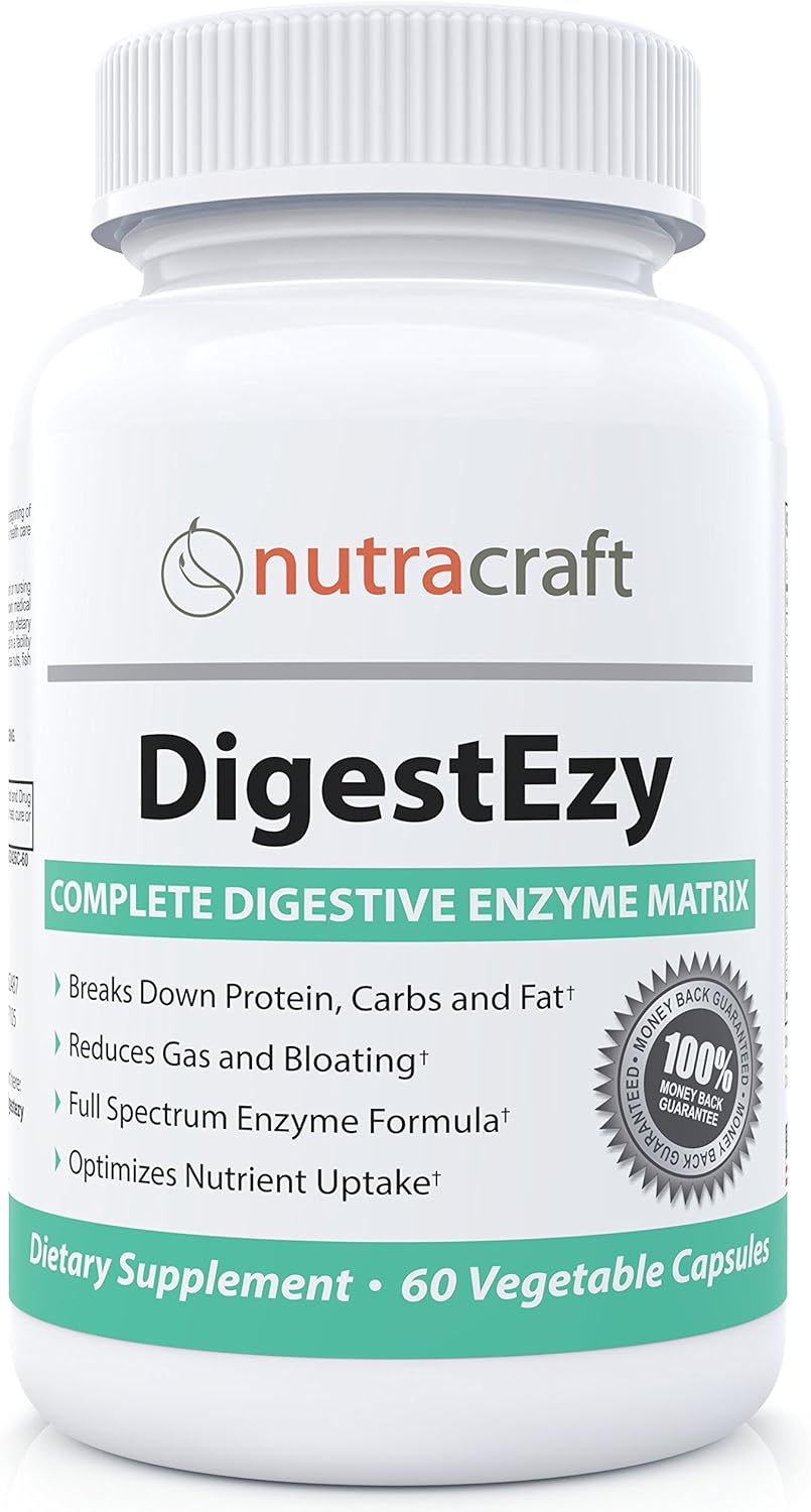 #1 Digestive Enzyme Supplement – 100% Money Back Guarantee – Best Multi ...